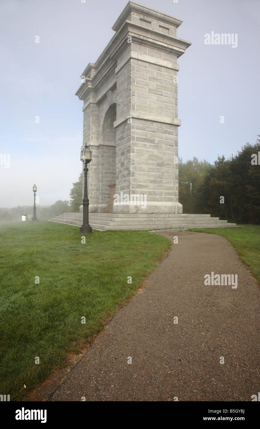 Tilton Arch Park during the autumn months Located in Northfield New ...
