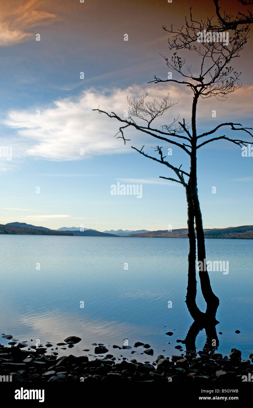 Loch Rannoch Perthshire Tayside Region Scotland UK SCO 1112 Stock Photo ...