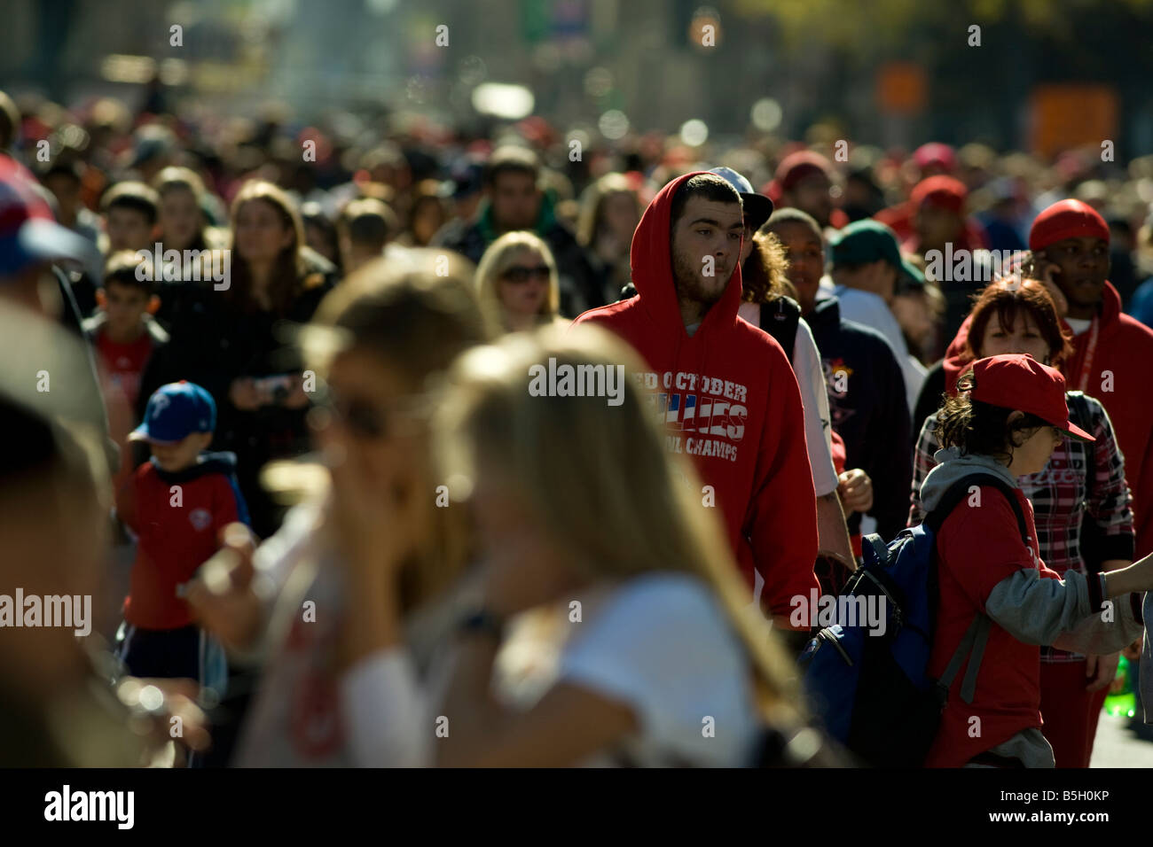 Crowds at the Phillies World Series victory parade Stock Photo - Alamy
