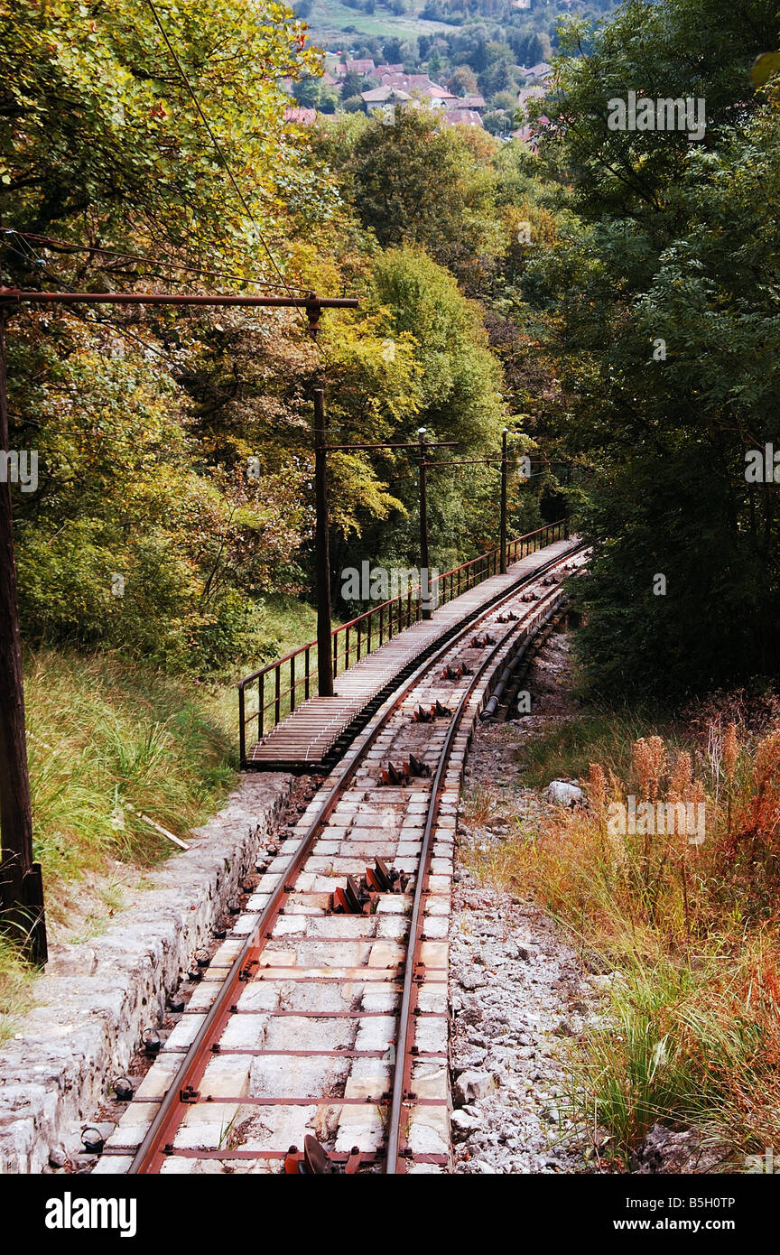 Winding railway hi-res stock photography and images - Alamy