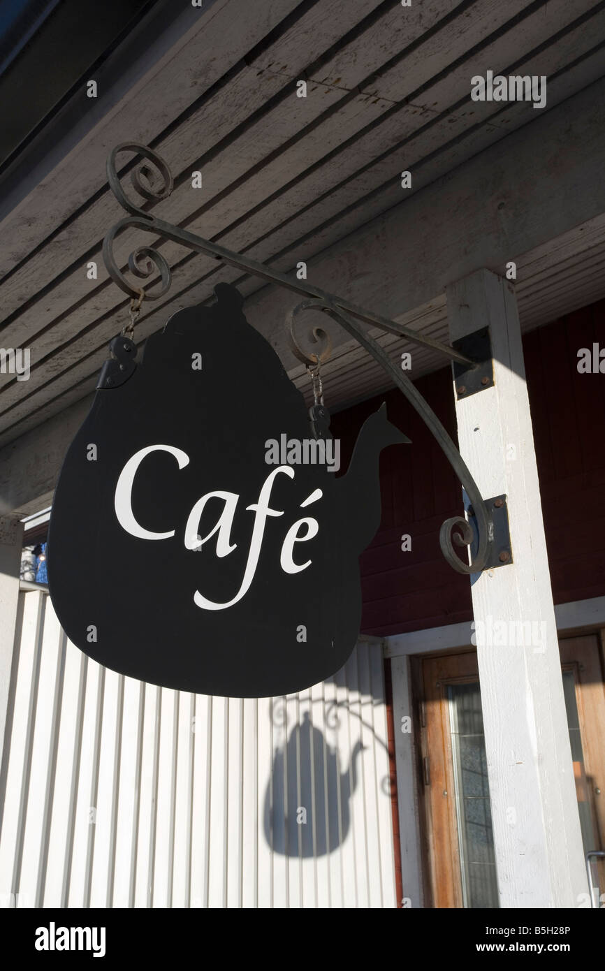 Sign cafeteria hi-res stock photography and images - Alamy