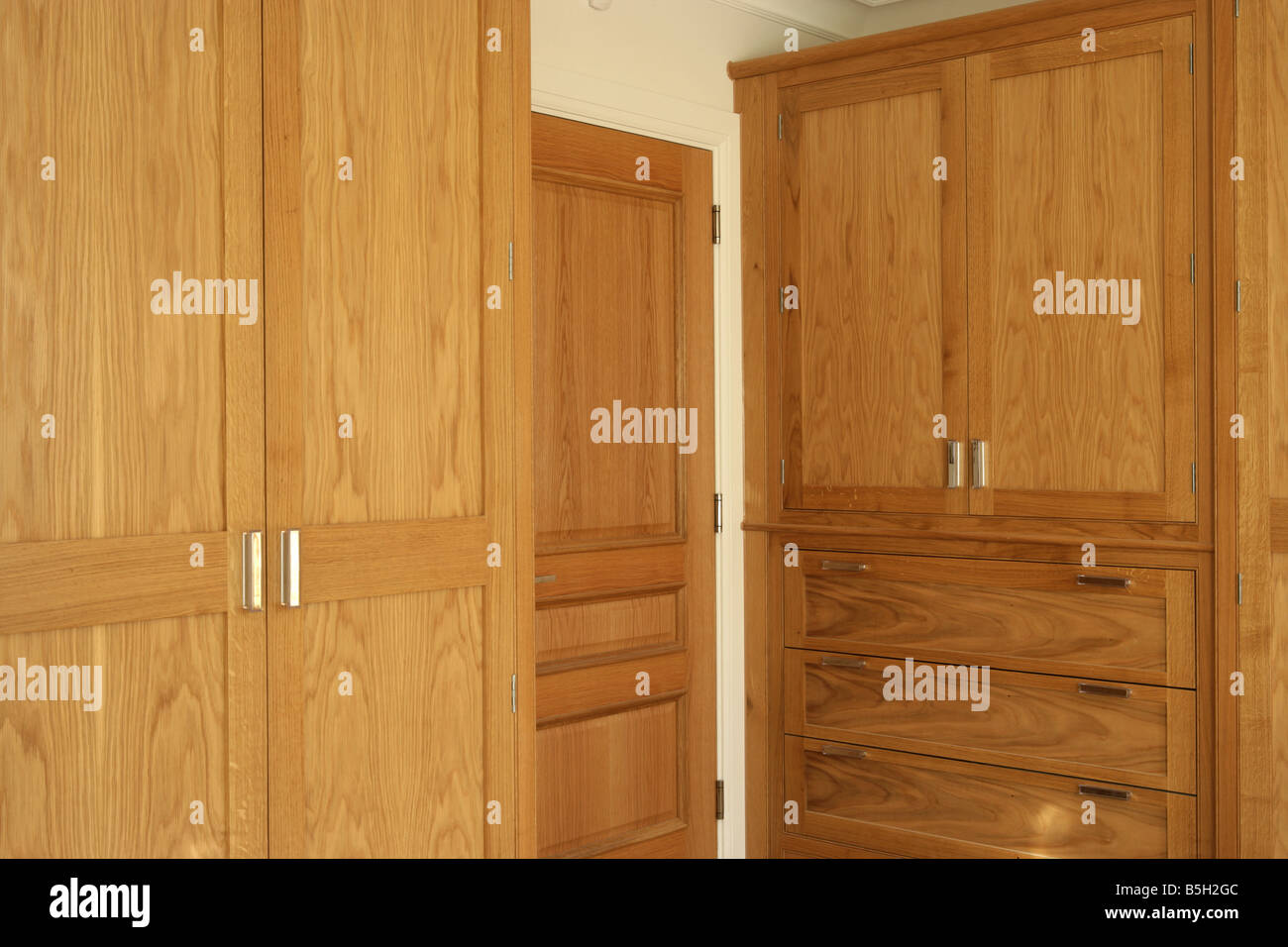 Wooden wardrobes hi-res stock photography and images - Alamy