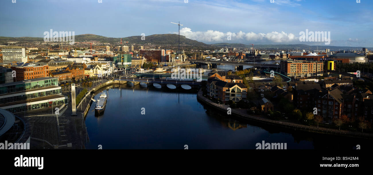 River Lagan Belfast Northern Ireland Stock Photo - Alamy