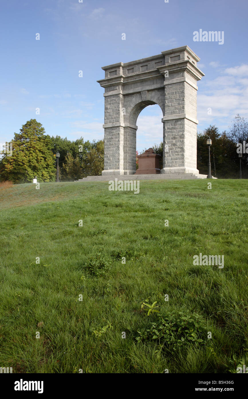 Tilton Arch Park during the autumn months Located in Northfield New ...
