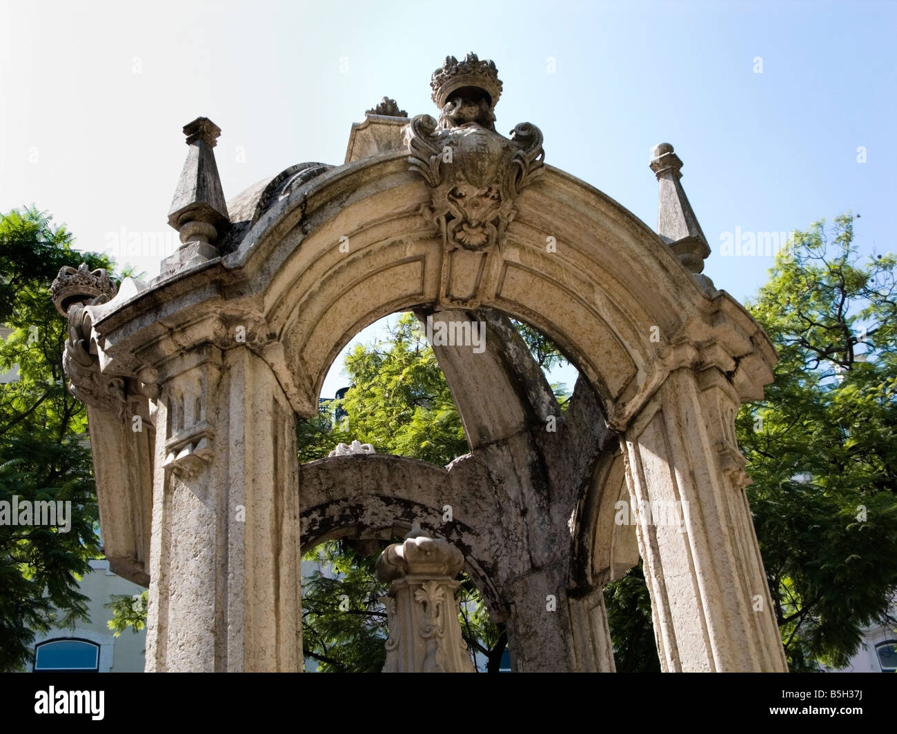 Lisbon largo do carmo hi-res stock photography and images - Alamy