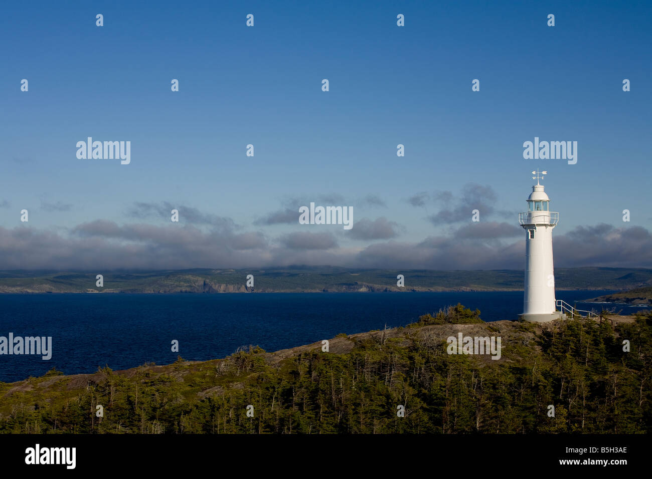 King s Cove lighthouse Newfoundland&Labrador Canada Stock Photo - Alamy