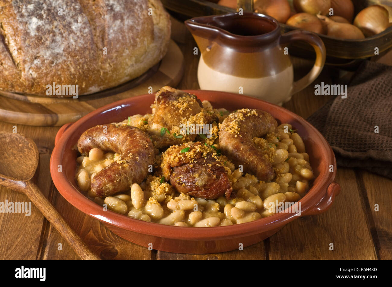 Cassoulet France Food Stock Photo - Alamy