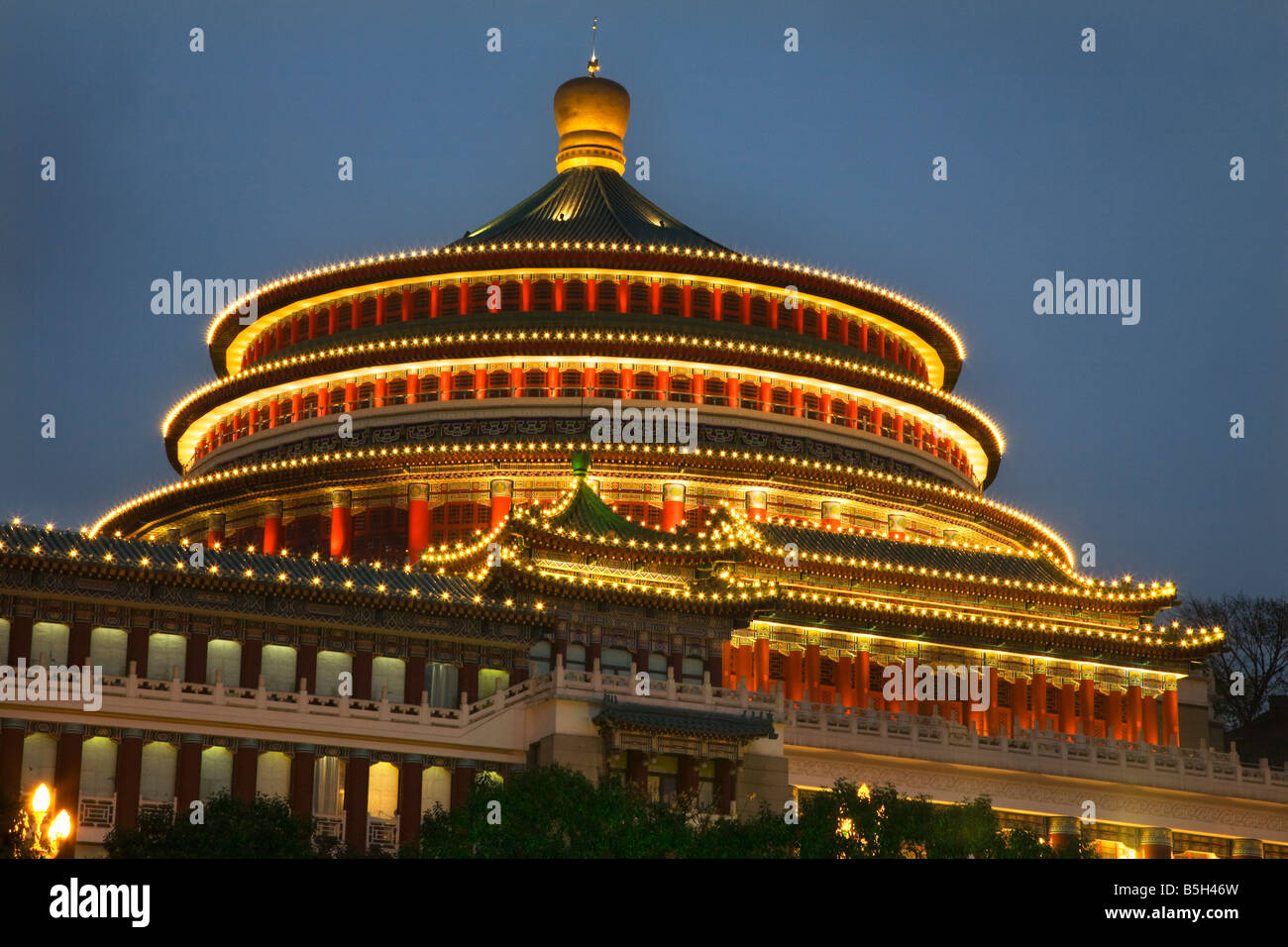 Chongqing great hall of the people hi-res stock photography and images ...
