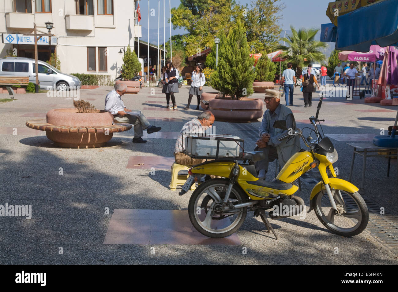 Open market square in fethiye hi-res stock photography and images - Alamy