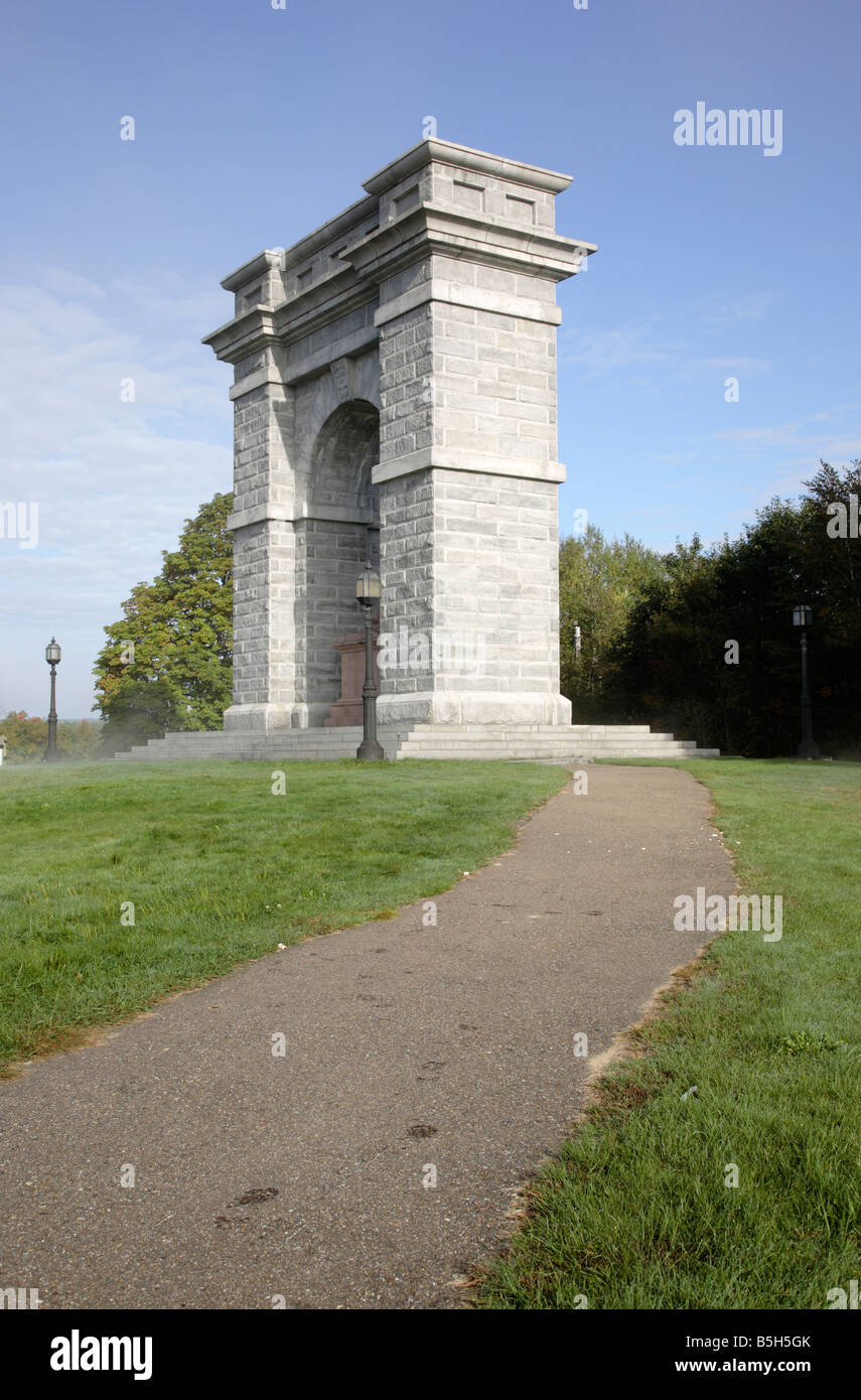 Tilton Arch Park during the autumn months Located in Northfield New ...