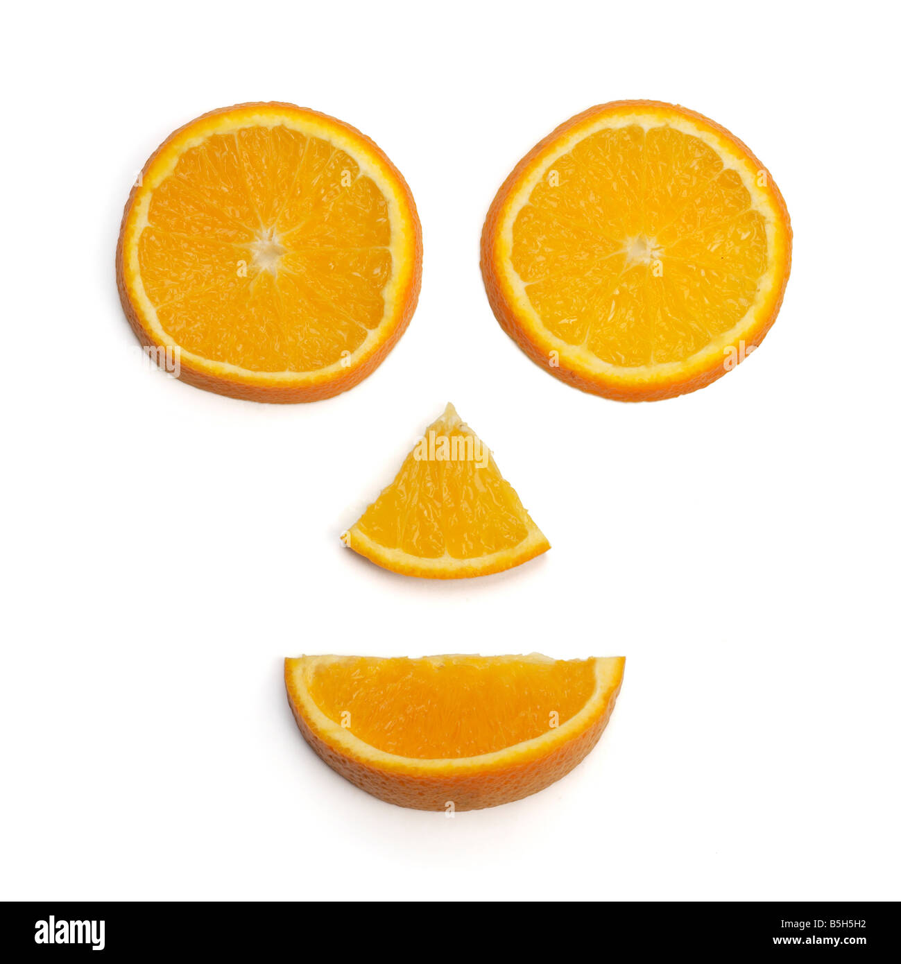 Fresh made orange fruit Cut Out Stock Images & Pictures - Alamy