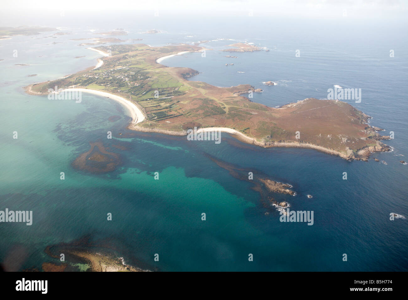 Scilly Islands Aerial High Resolution Stock Photography and Images - Alamy