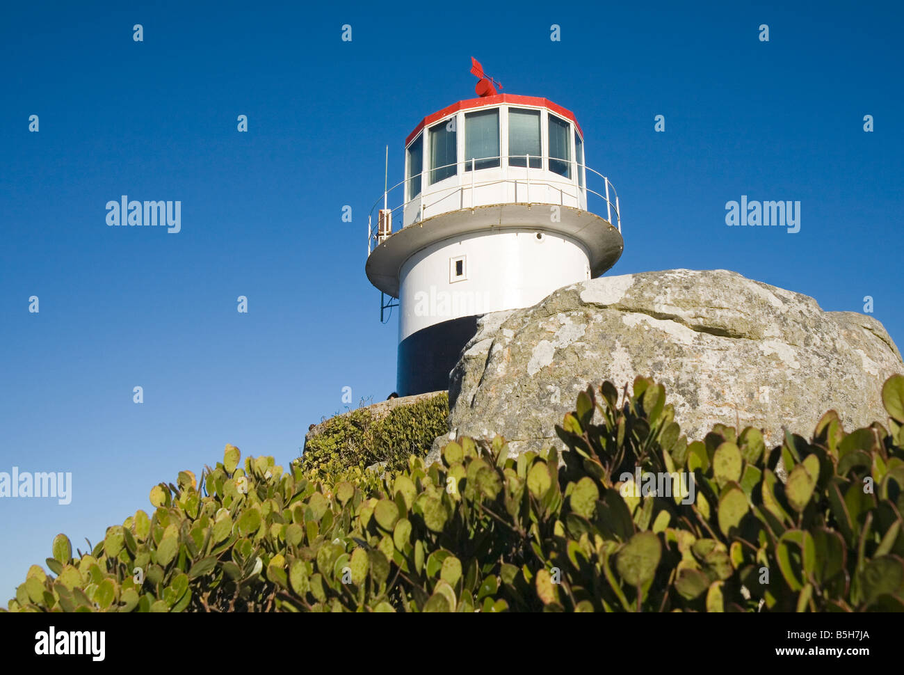 lighthouse at cape point cape of good hope south africa Stock Photo - Alamy