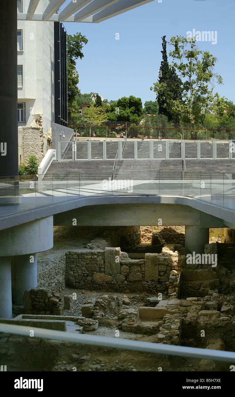 Views of the New Acropolis Museum in Athens Stock Photo - Alamy