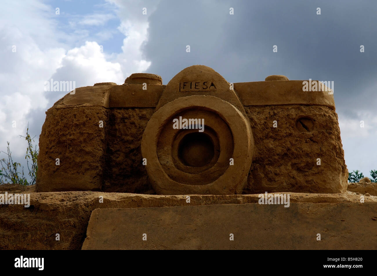 camera slr photography sand Stock Photo - Alamy
