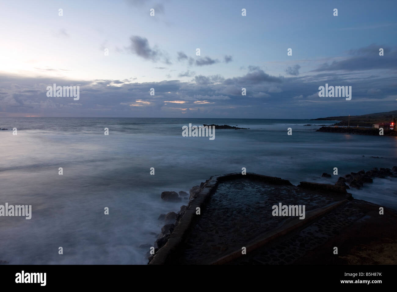 Easter island chile view hi-res stock photography and images - Alamy