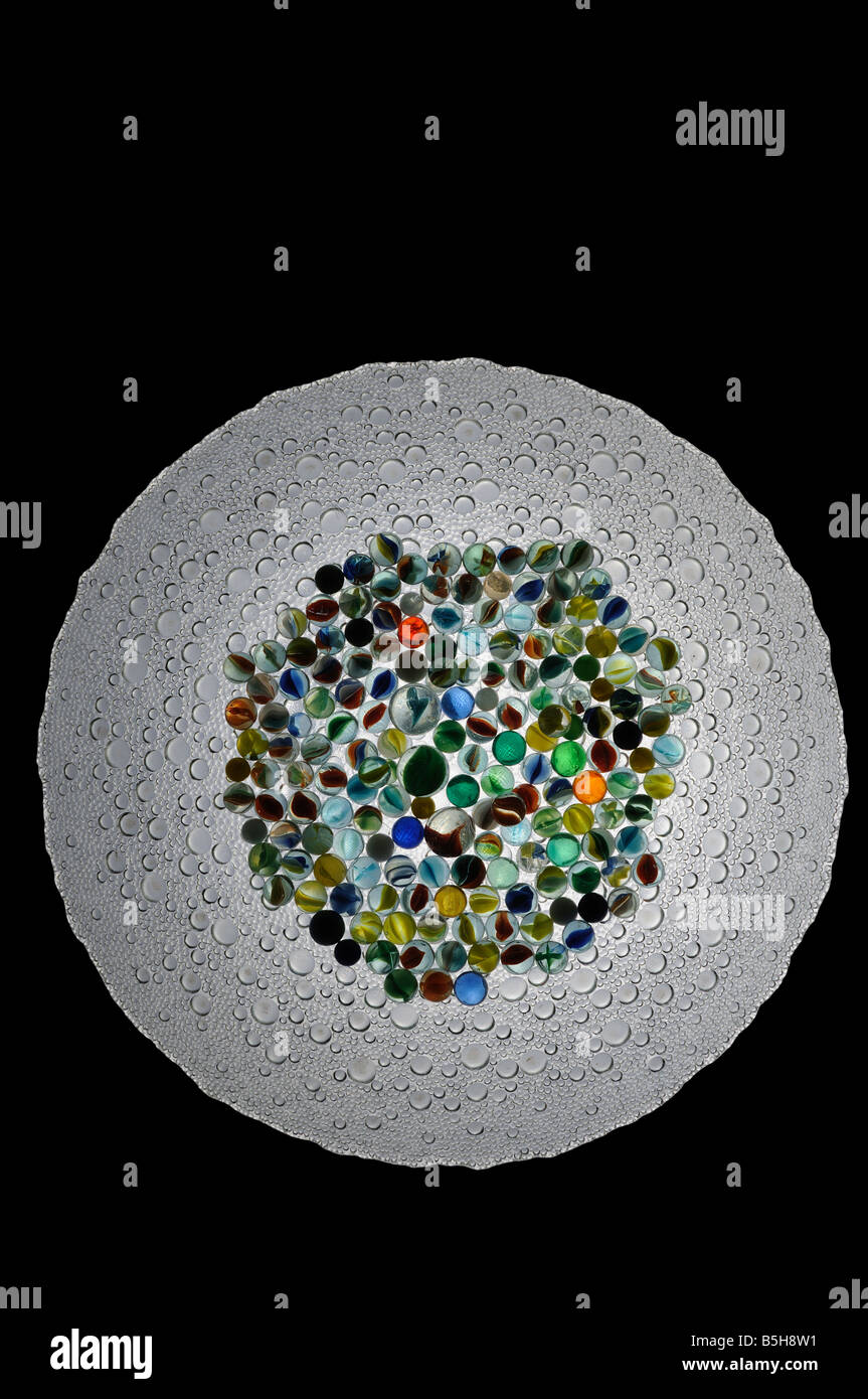 Bowl full of Marbles Stock Photo - Alamy
