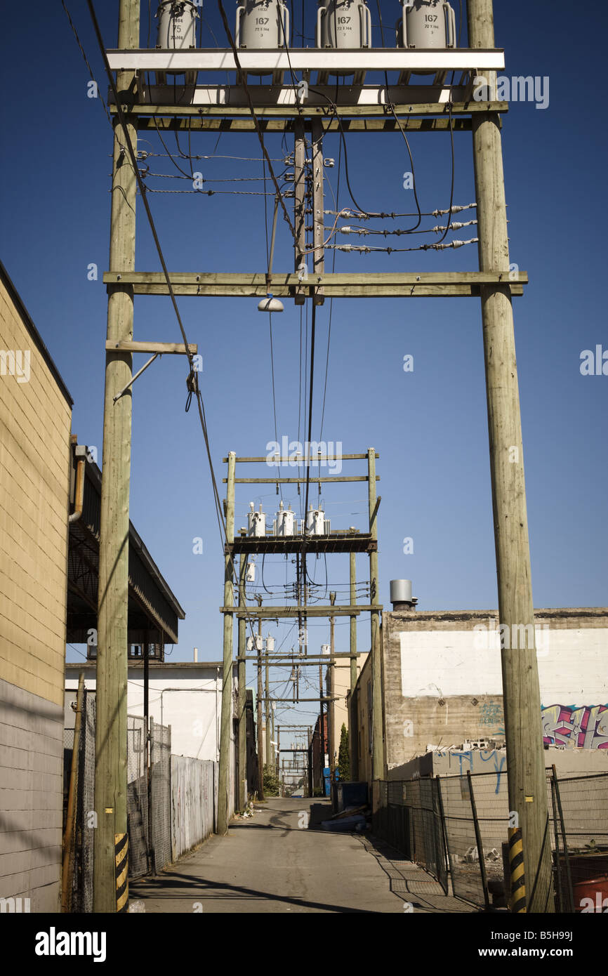 Electrical poles hi-res stock photography and images - Alamy