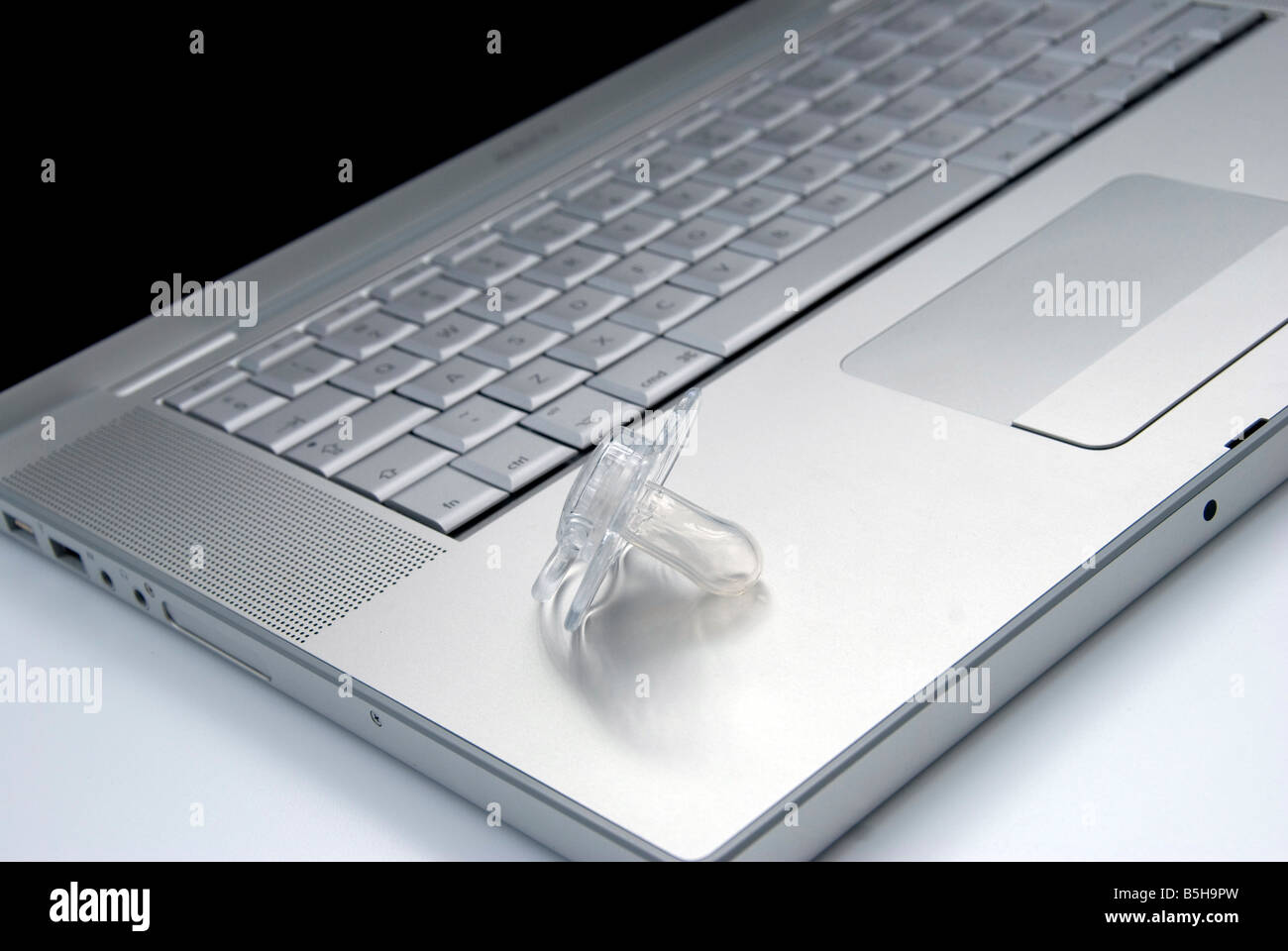 laptop and dummy Stock Photo - Alamy