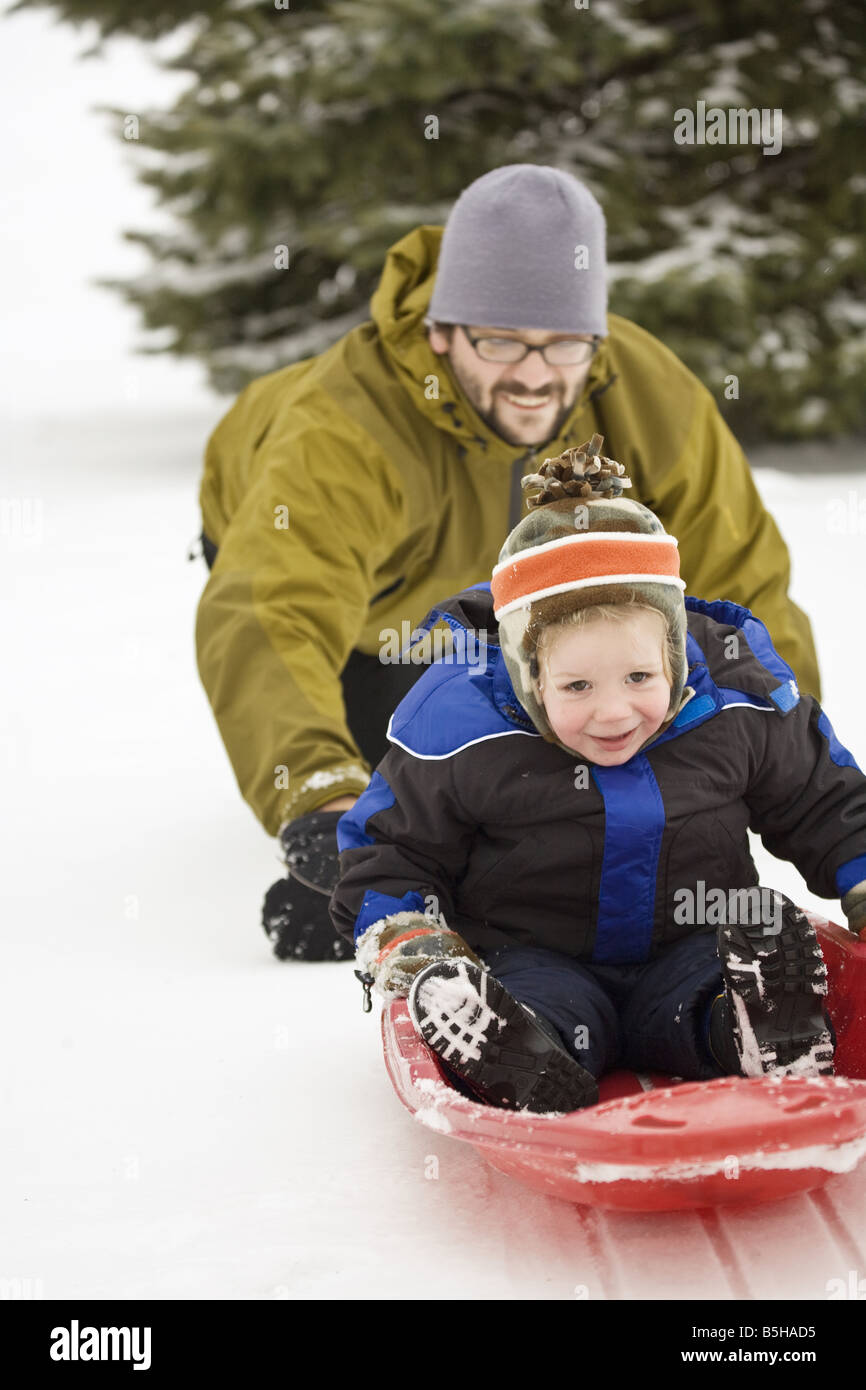 Push sled hi-res stock photography and images - Alamy