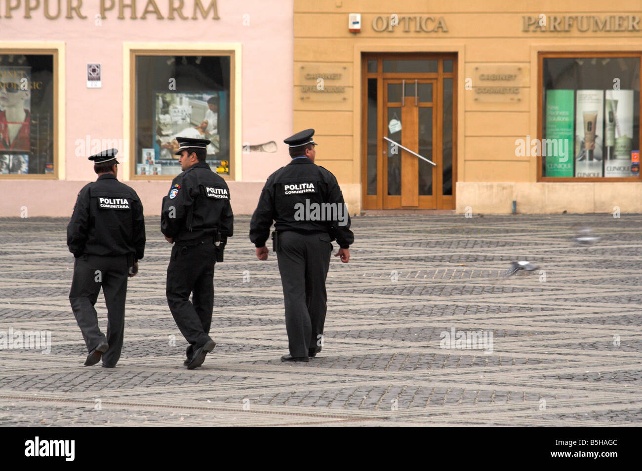 Community police, Sibiu, Transylvania, Romania Stock Photo - Alamy