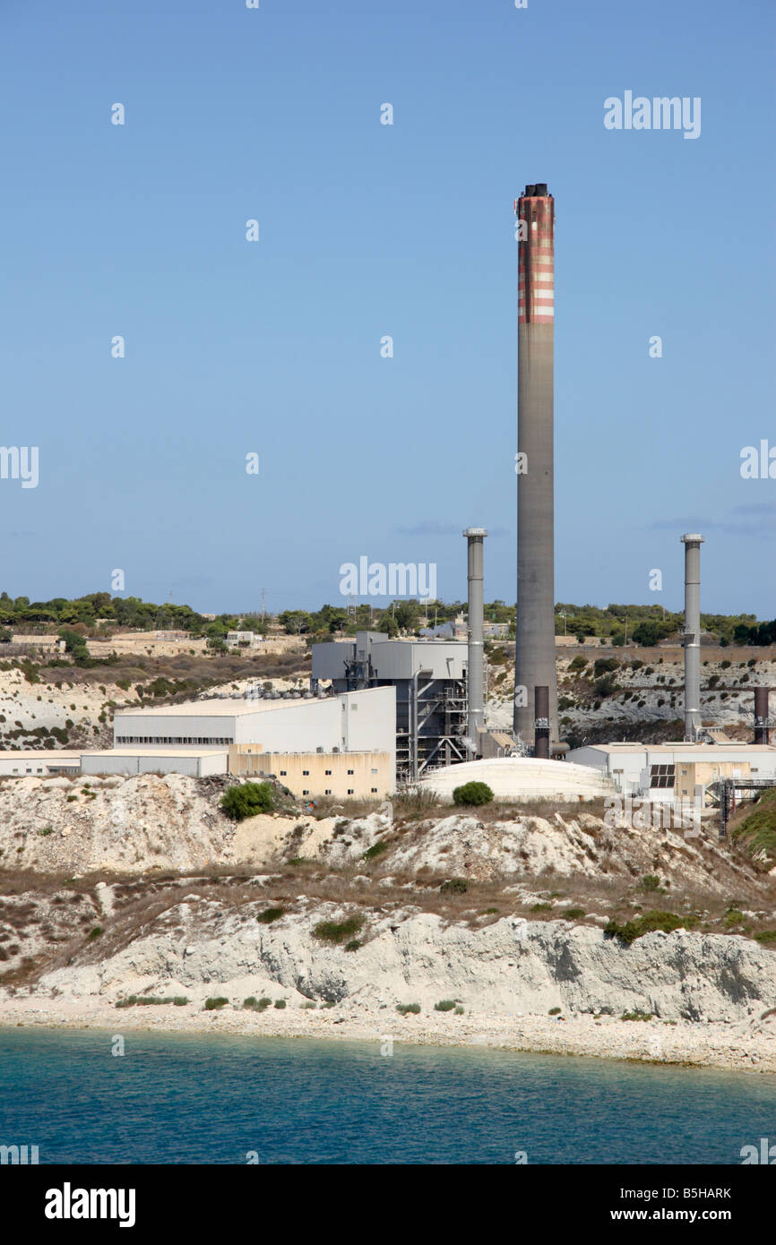 Delimara Power Station, Malta Stock Photo - Alamy