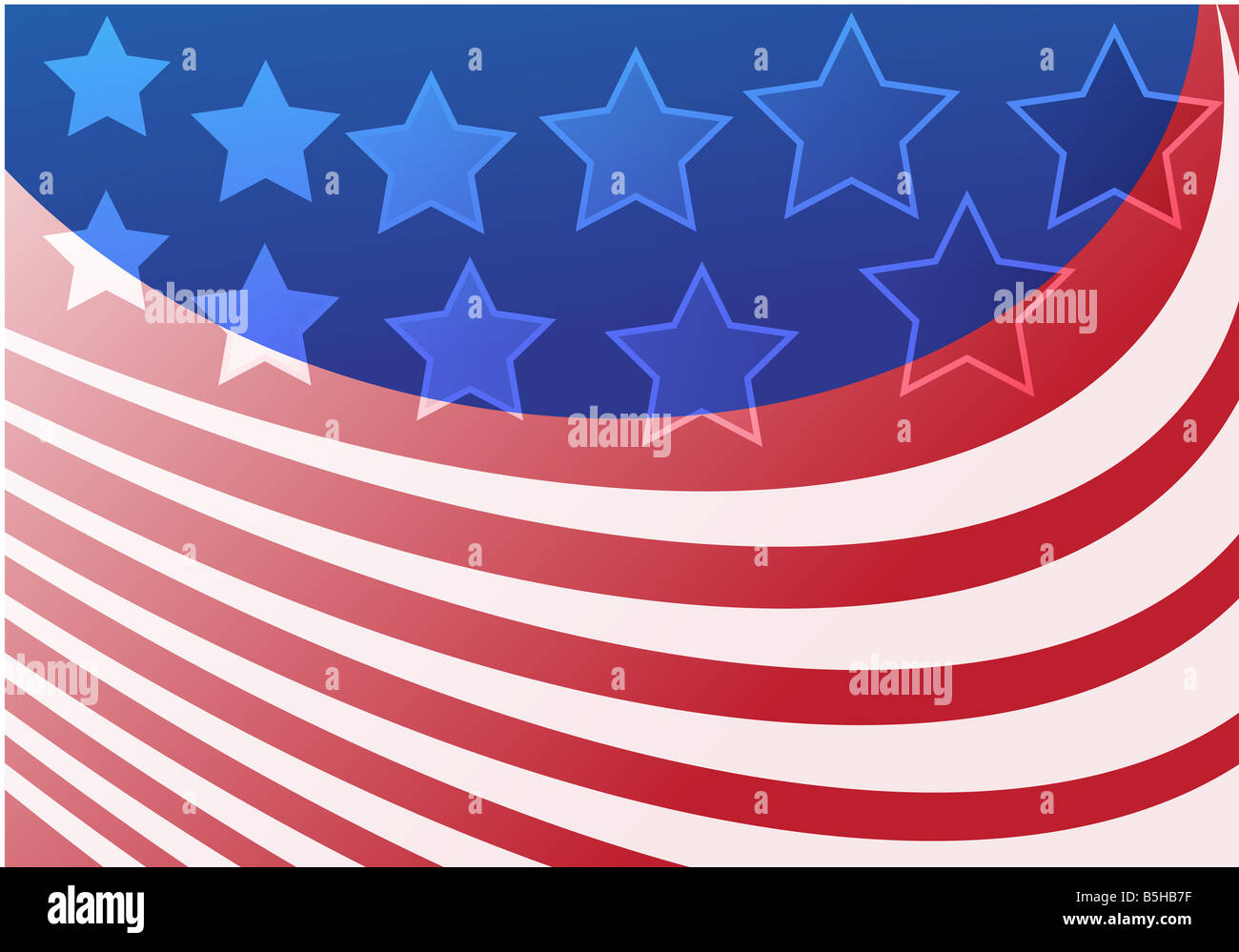Stars and strips abstract graphic design based on US flag Stock Photo ...