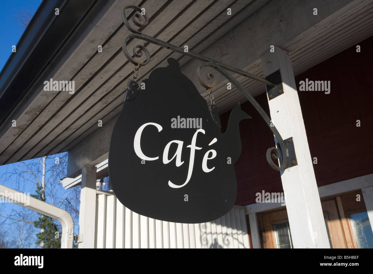 Cafe sign cafeteria hi-res stock photography and images - Alamy