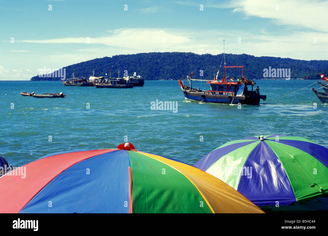 port area kota kinabalu sabah borneo malaysia Stock Photo - Alamy