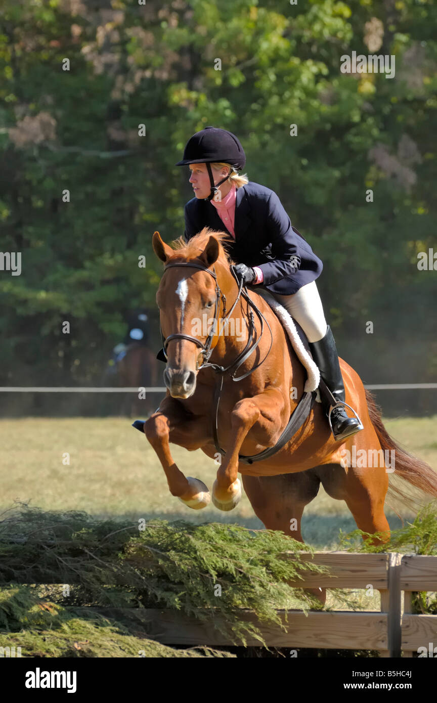 Annual Hunter Trials of The Camargo Hunt in Indian Hill Ohio USA Stock ...
