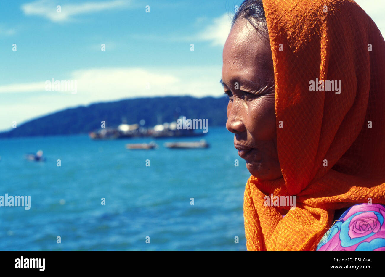 port area kota kinabalu sabah borneo malaysia Stock Photo - Alamy