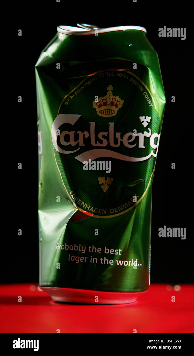 A can of Carlsberg beer Stock Photo - Alamy