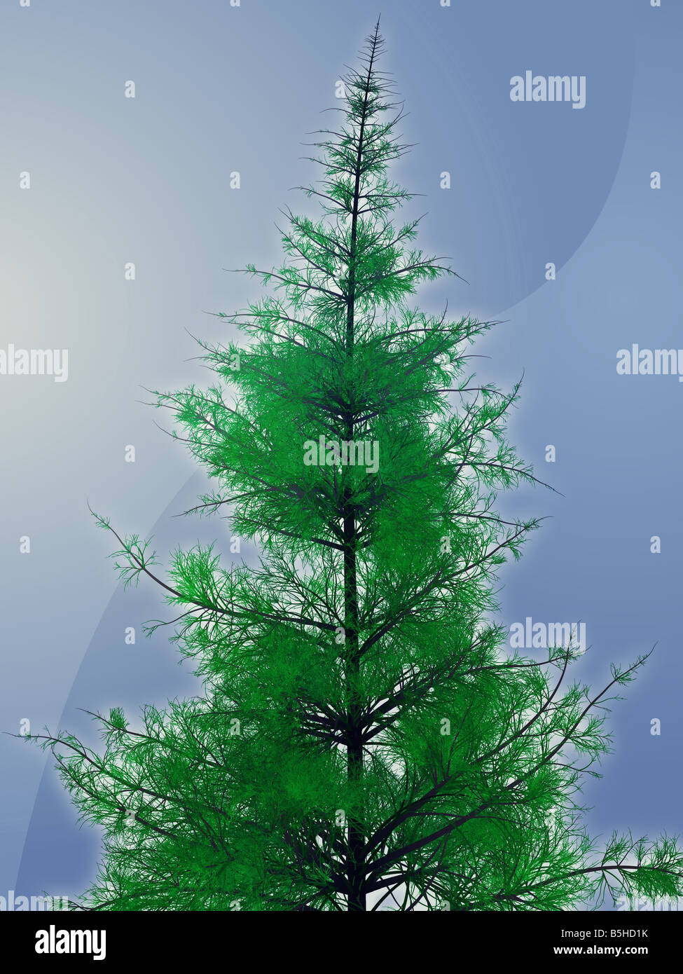 Rendered tree hi-res stock photography and images - Alamy