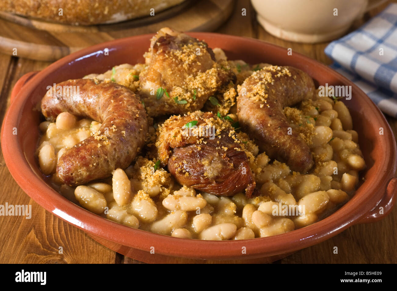 Cassoulet France Food Stock Photo - Alamy