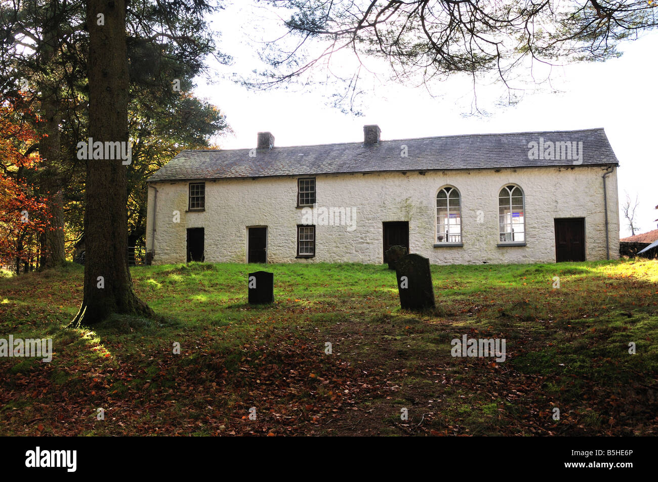 Soar y Mynydd remote Welsh Calvinistic Methodist Chapel in the Cambrian ...
