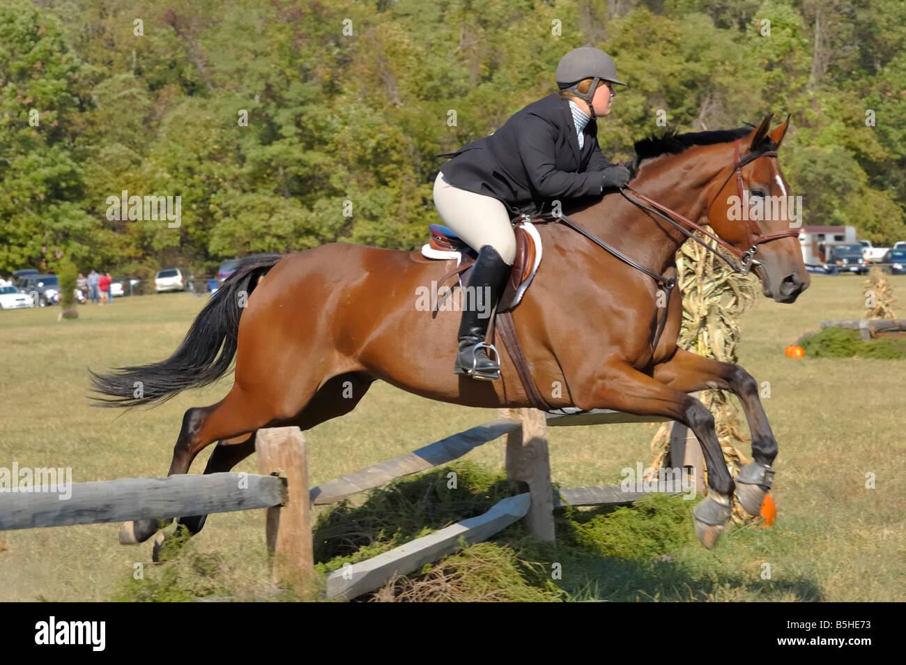 Annual Hunter Trials of The Camargo Hunt in Indian Hill Ohio USA Stock ...