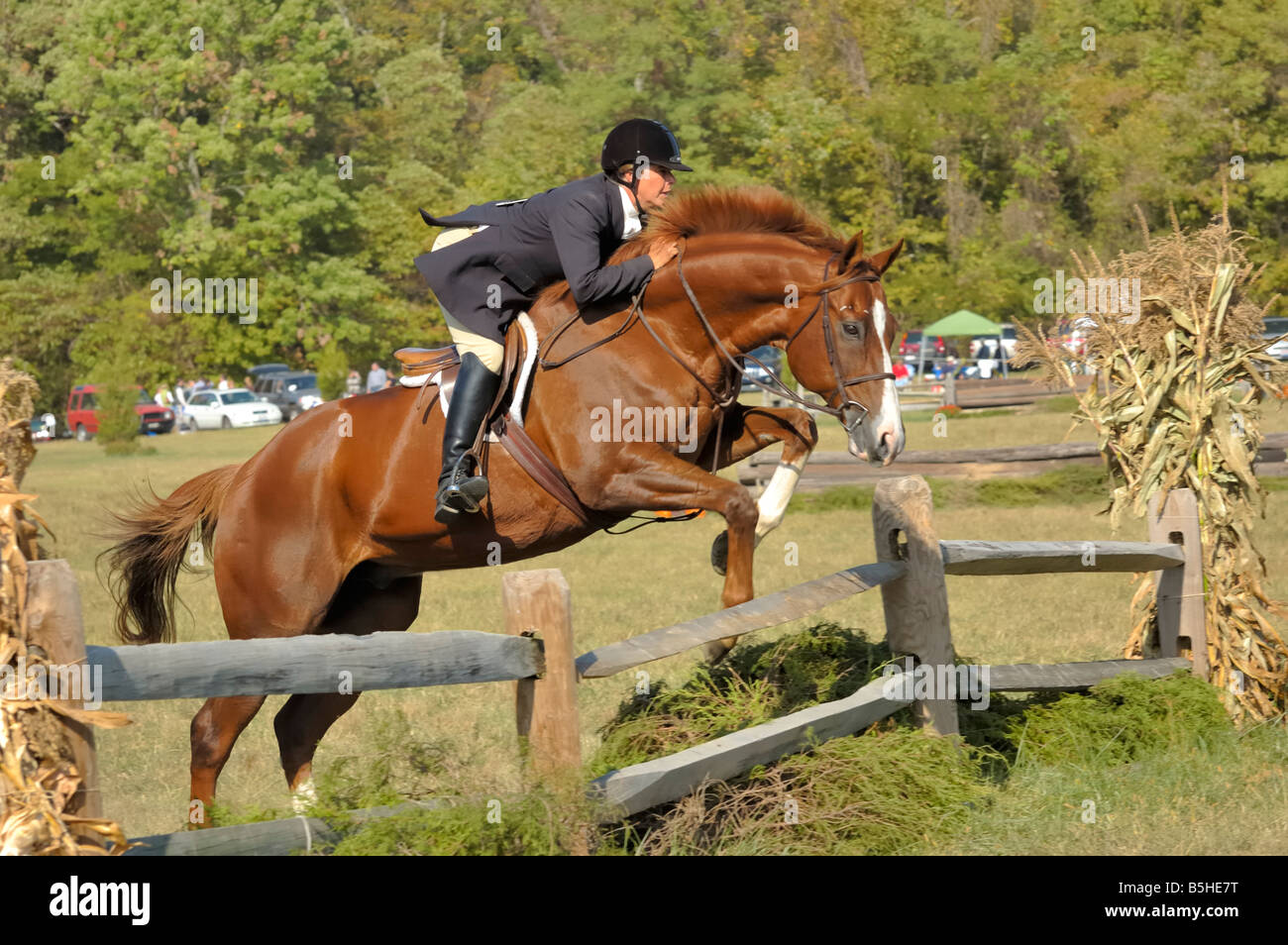 Annual Hunter Trials of The Camargo Hunt in Indian Hill Ohio USA Stock ...