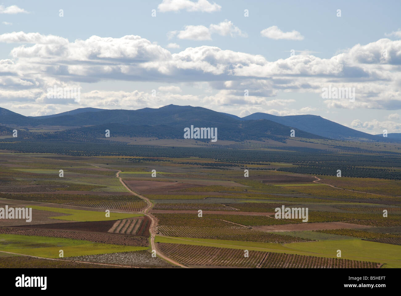 Agricultural landscape castile la mancha hi-res stock photography and ...