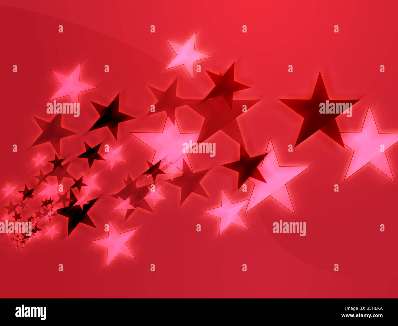 Dynamic flying stars abstract geometric wallpaper background Stock ...