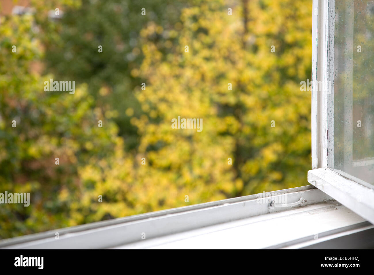 Raindrops view window rain rainy hi-res stock photography and images ...