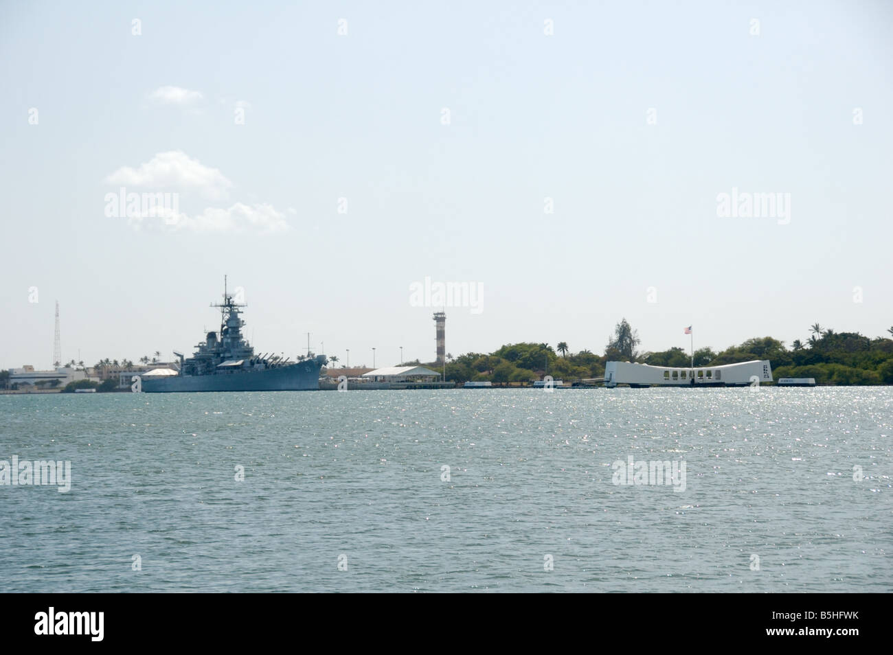 Uss arizona pearl harbor battleship hi-res stock photography and images ...