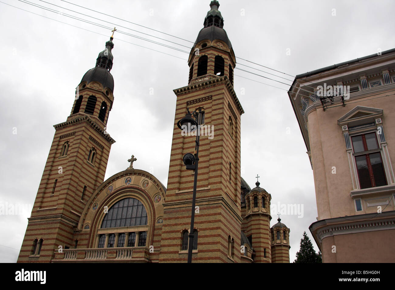 Orthodox Cathedral, Sibiu, Transylvania, Romania Stock Photo - Alamy
