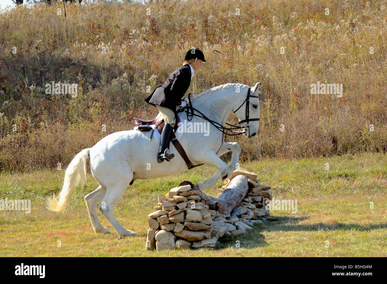 First foxhunt of the season following the annual Blessing of the Hounds ...