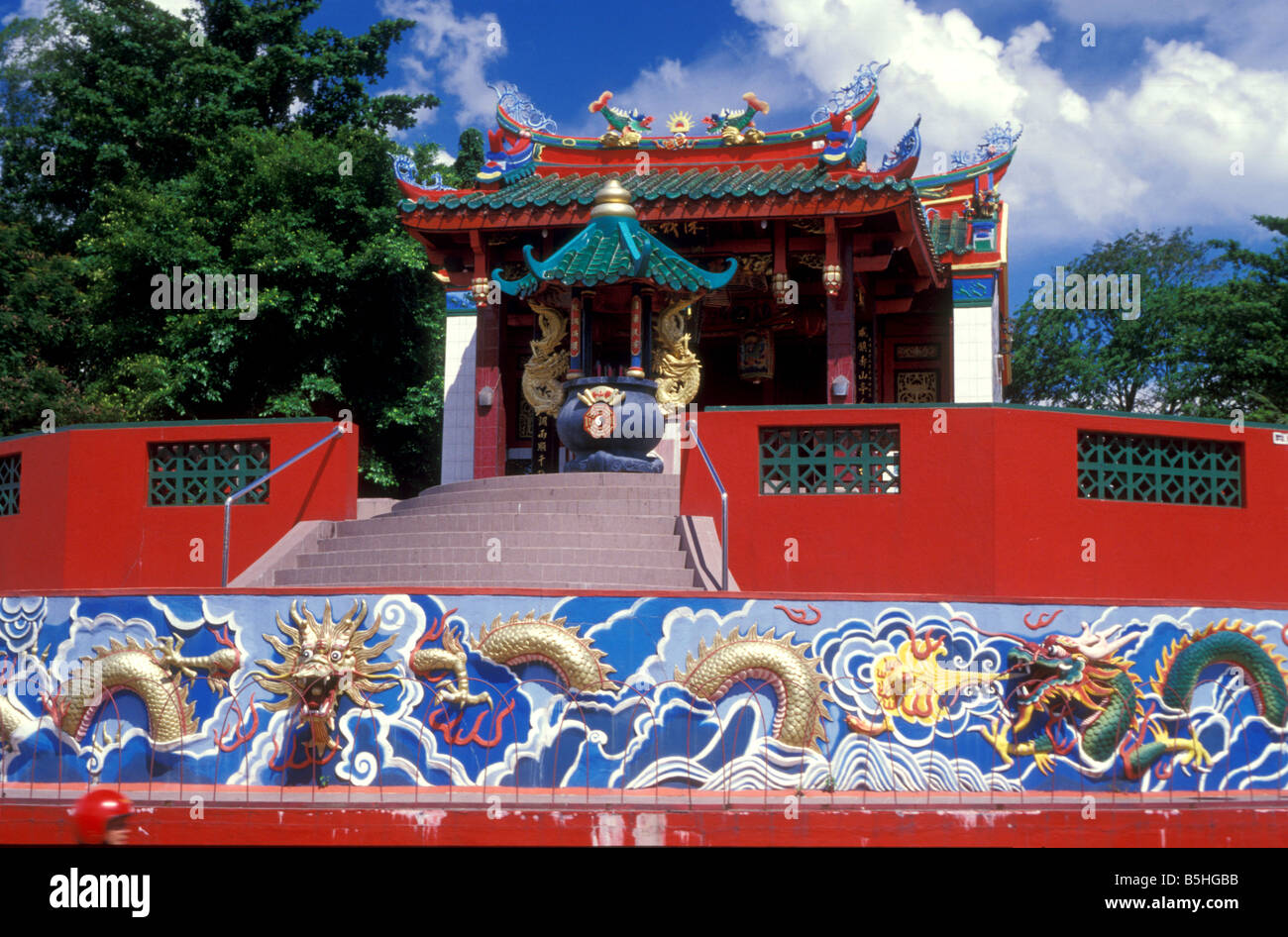 tun pek kong temple kuching sarawak east borneo malaysia Stock Photo ...