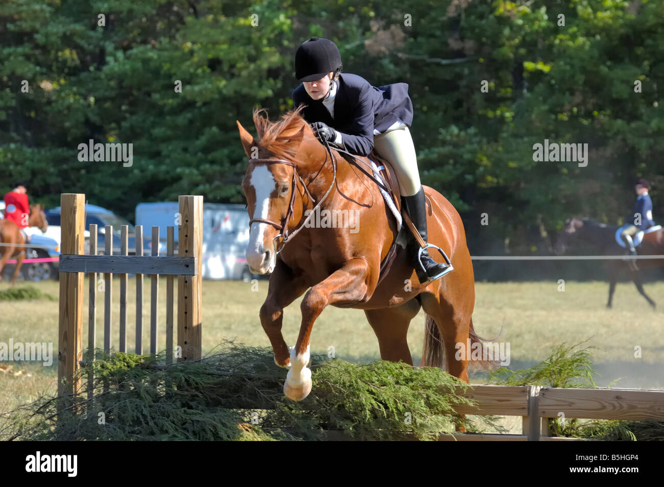 Annual Hunter Trials of The Camargo Hunt in Indian Hill Ohio USA Stock ...