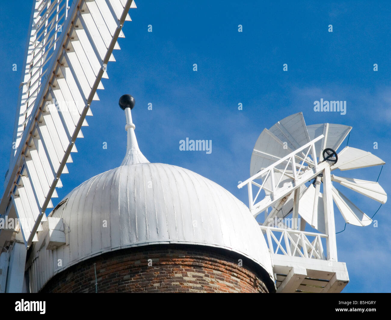 Close up detail of Green's Windmill and Science Centre in Sneinton ...