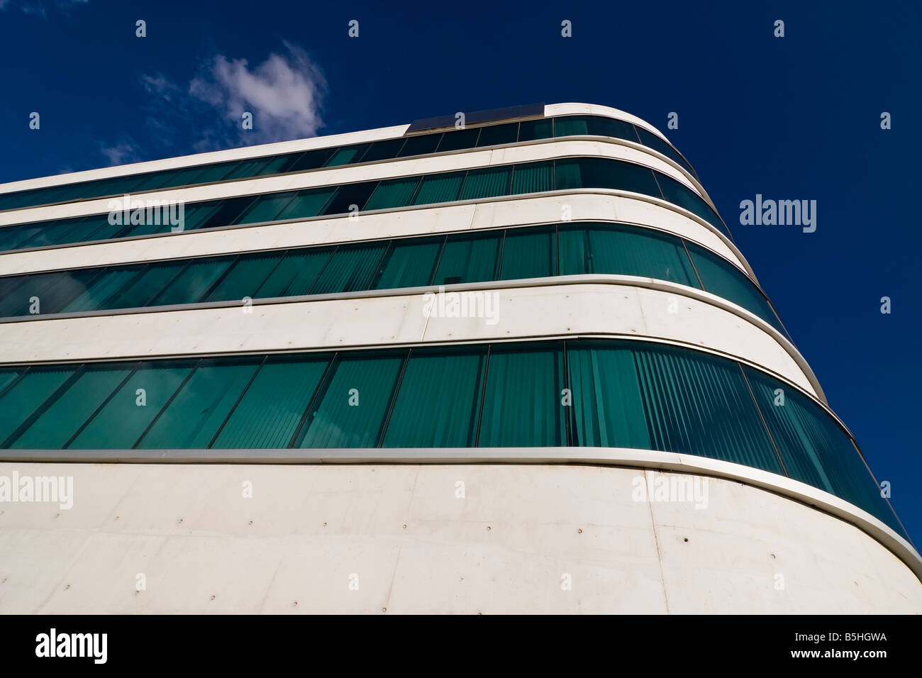 Office building from below Stock Photo - Alamy
