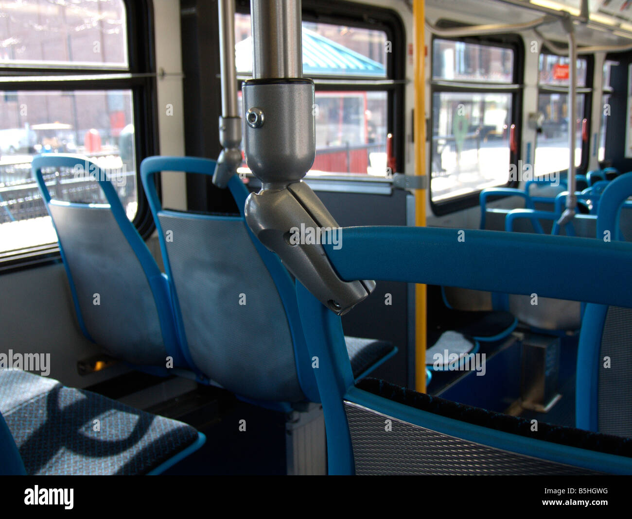 Bus. Chicago. Illinois. USA Stock Photo - Alamy