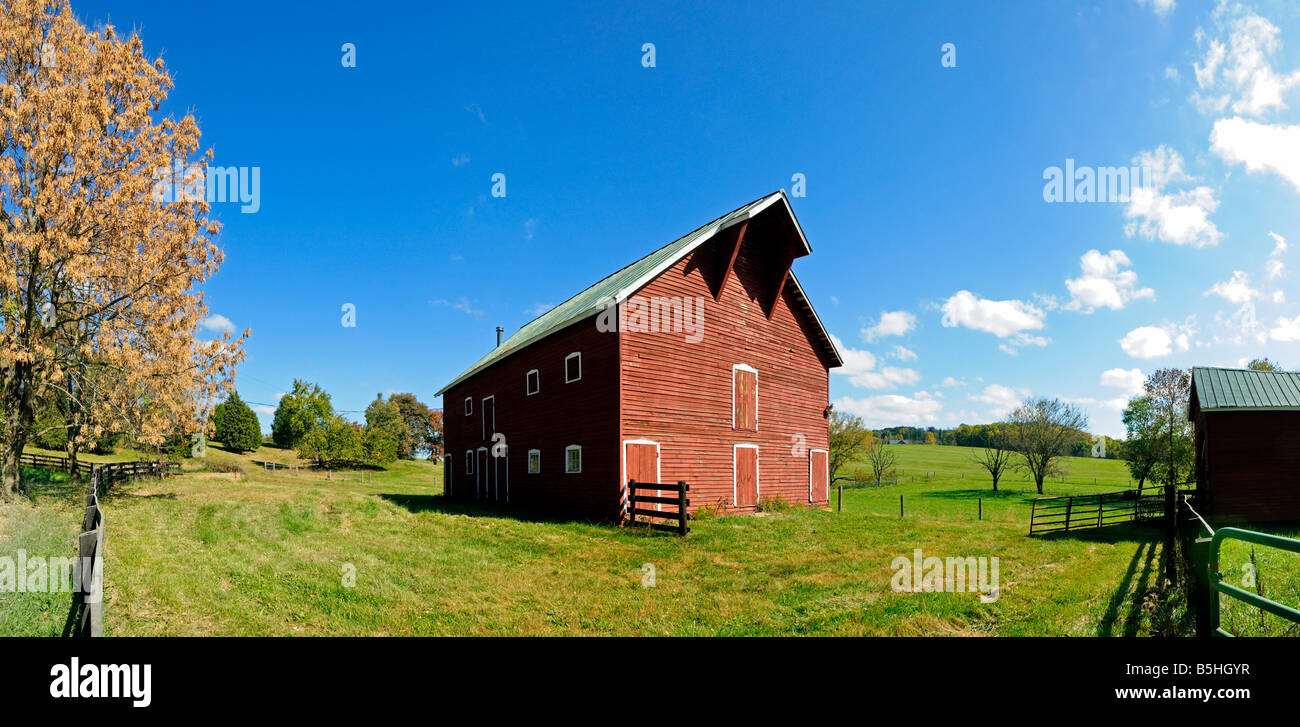 Farm in the Virginia countryside Fosters Branch Road between Eastham ...