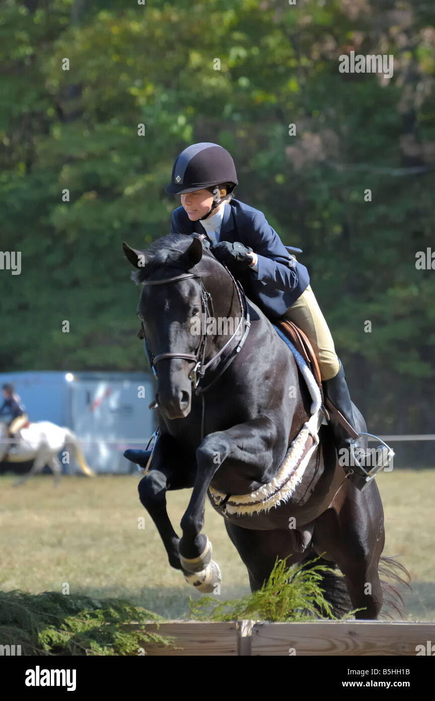 Annual Hunter Trials of The Camargo Hunt in Indian Hill Ohio USA Stock ...